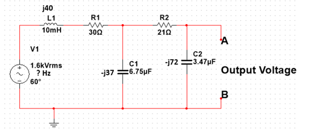 Solved use the XC and XL are given in the circuit to | Chegg.com