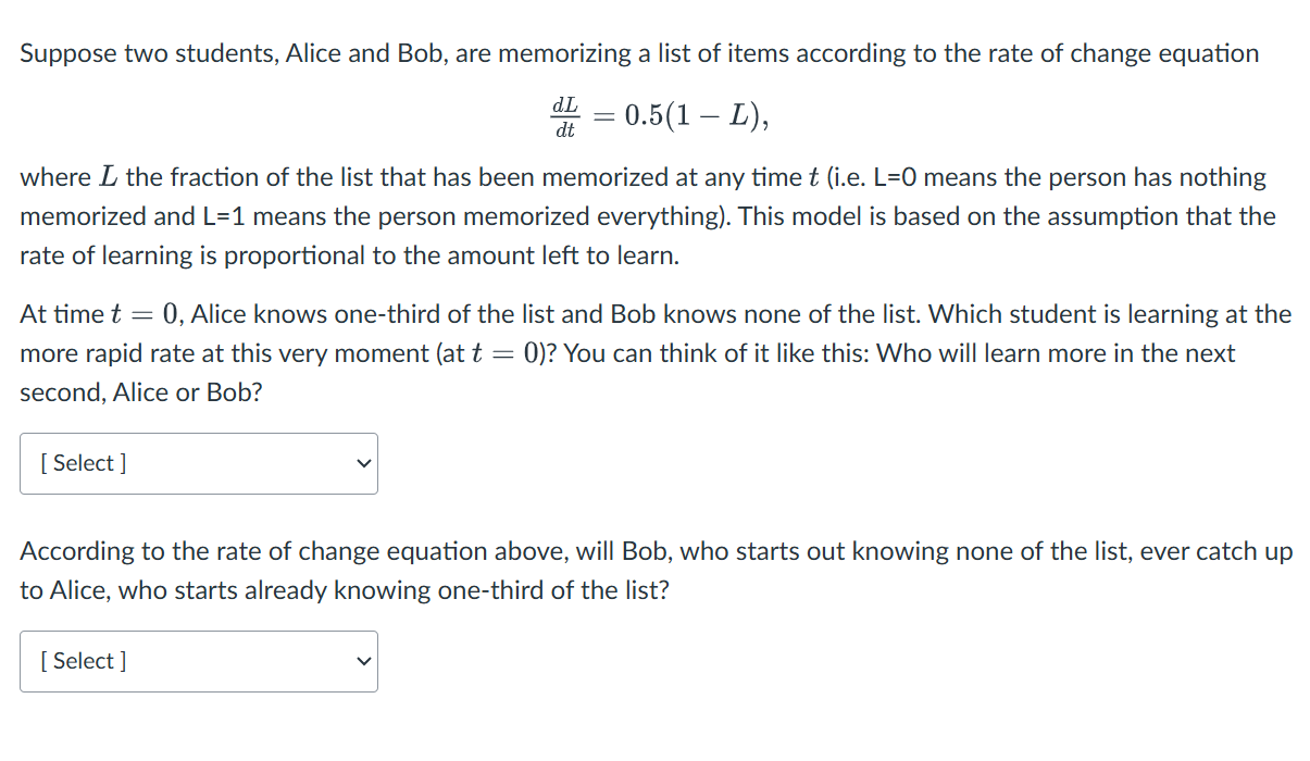 Solved Suppose two students, Alice and Bob, are memorizing a | Chegg.com
