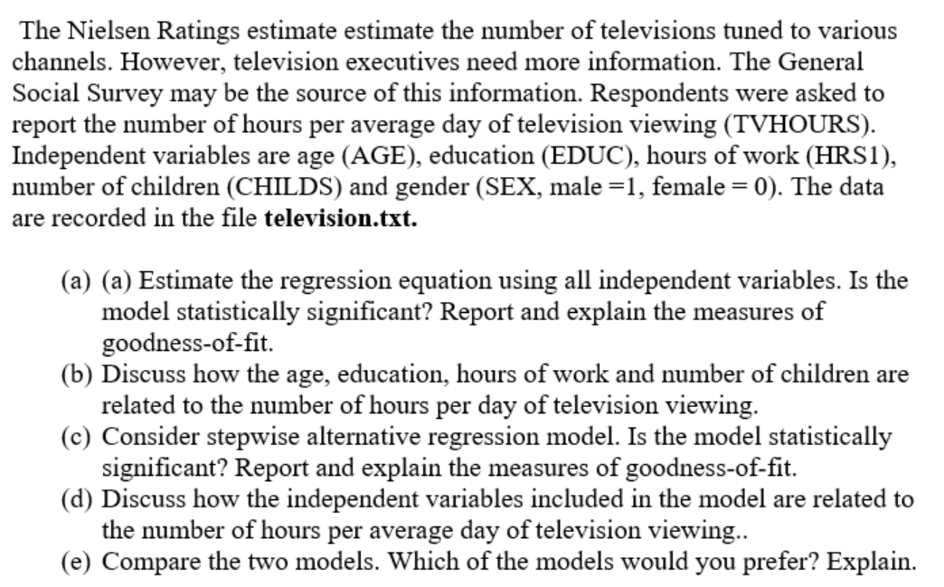 Solved Complete this task using RStudio. Provide a | Chegg.com