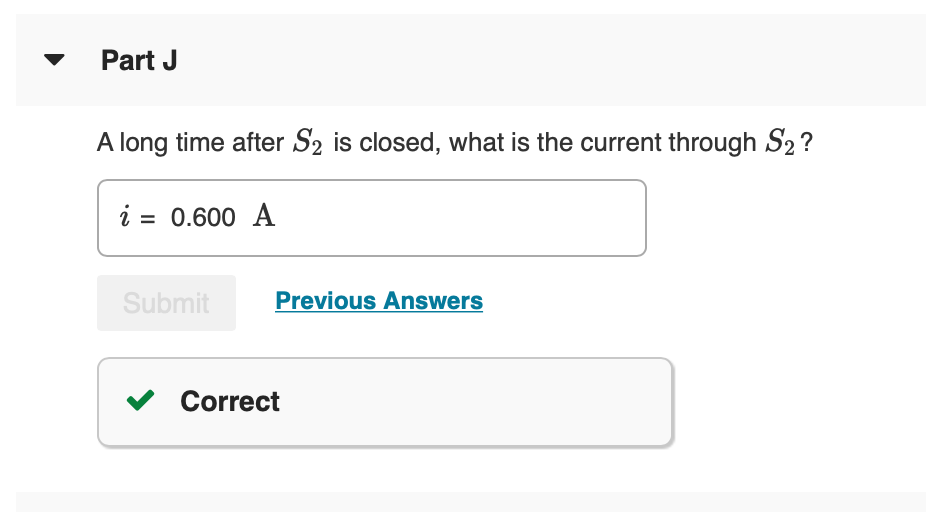 Solved After the current in the circuit of the figure | Chegg.com