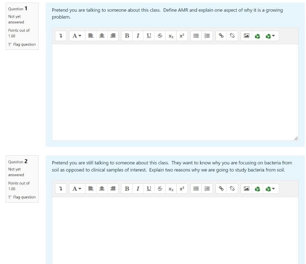 Solved Question 1 Not yet. answered Points out of 1.00 Flag | Chegg.com Solved Question 1 Not yet. answered Points out of 1.00 Flag | Chegg.com