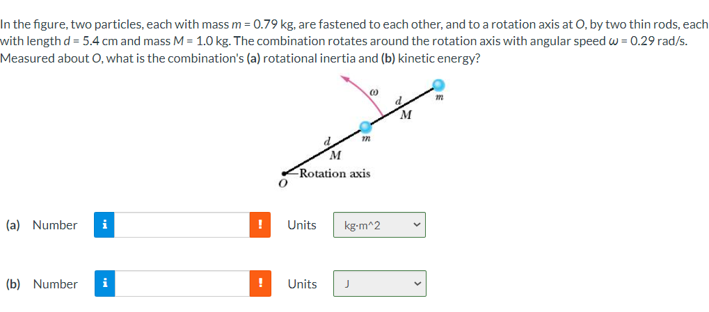 Solved In ﻿the figure, two particles, each with mass | Chegg.com