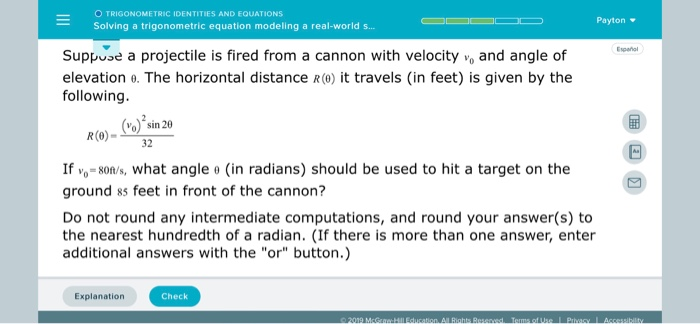 Solved O TRIGONOMETRIC IDENTITIES AND EQUATIONS Solving a | Chegg.com