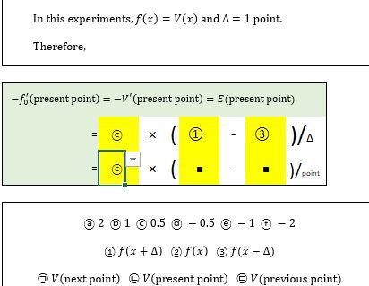 Solved computing derivatives with discrete algebra fill in | Chegg.com