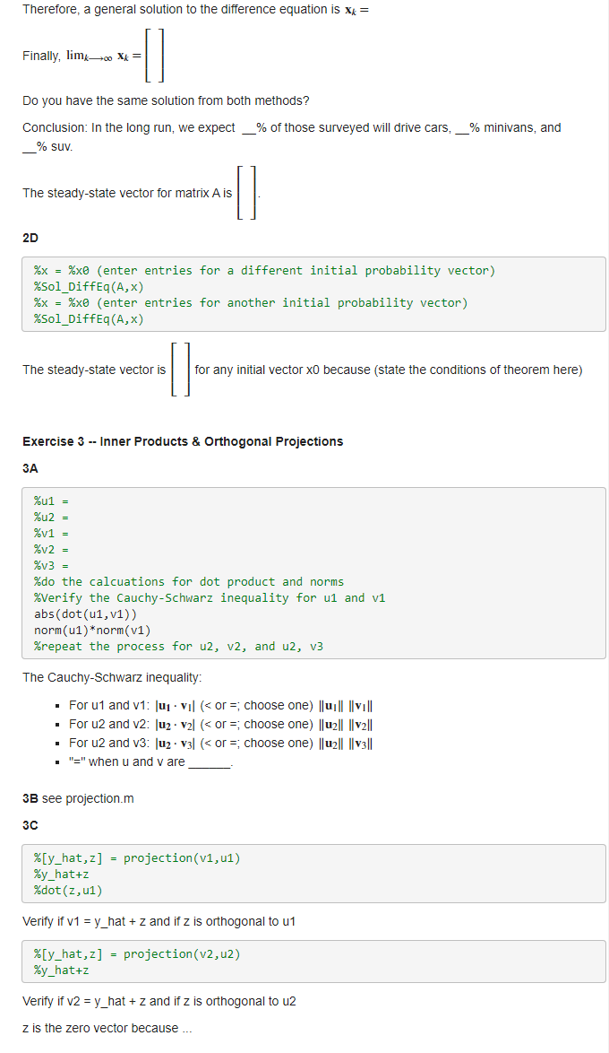 Therefore, a general solution to the difference | Chegg.com