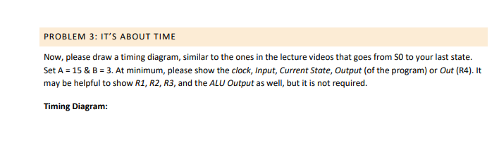 Solved PROBLEM SETUP Here is a simple program: 1: A := Input | Chegg.com