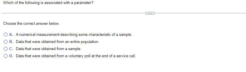 Solved Which of the following is associated with a | Chegg.com