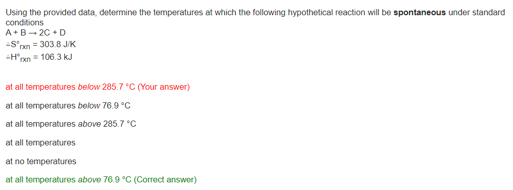 Solved Using the provided data, determine the temperatures | Chegg.com