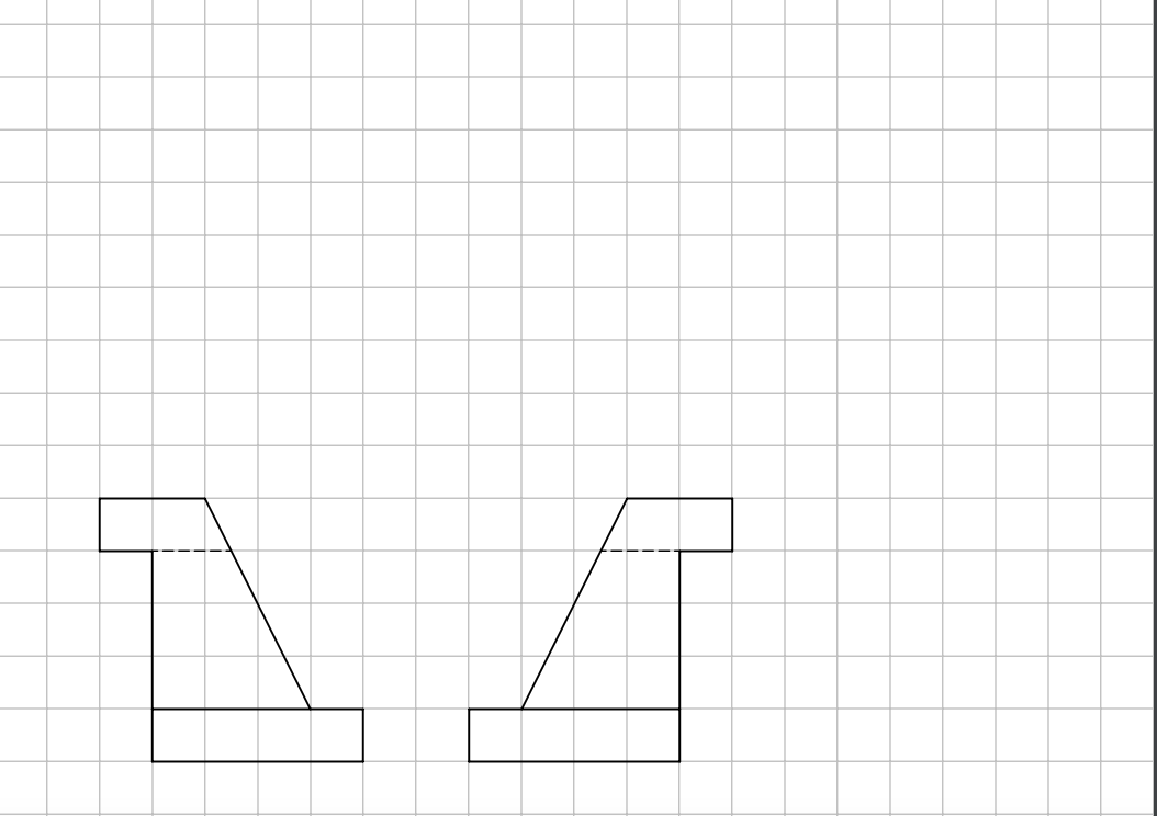 Solved PLEASE COMPLETE THE 3RD MISSING MULTI-VIEW (TOP | Chegg.com