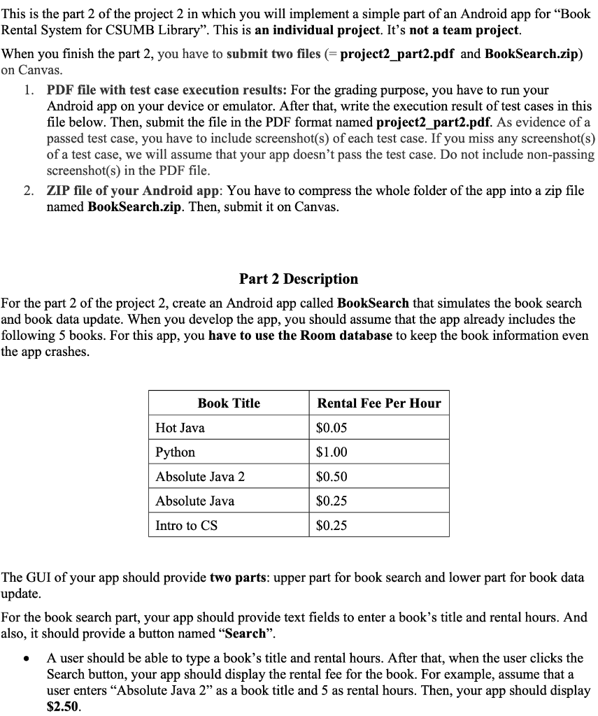 Solved This is the part 2 of the project 2 in which you will | Chegg.com
