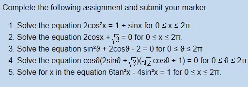 Solved Complete the following assignment and submit your | Chegg.com