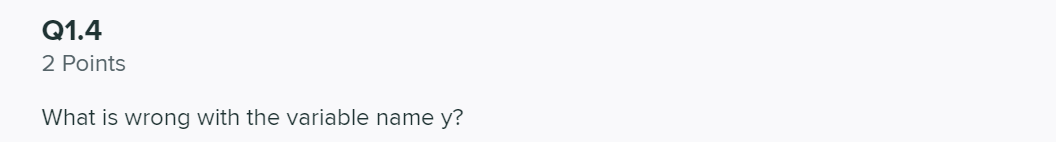 Solved Q1 Coding Style 14 Points You are given the following | Chegg.com