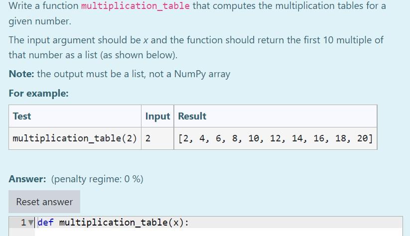 Solved Write a piece of code that creates the following | Chegg.com
