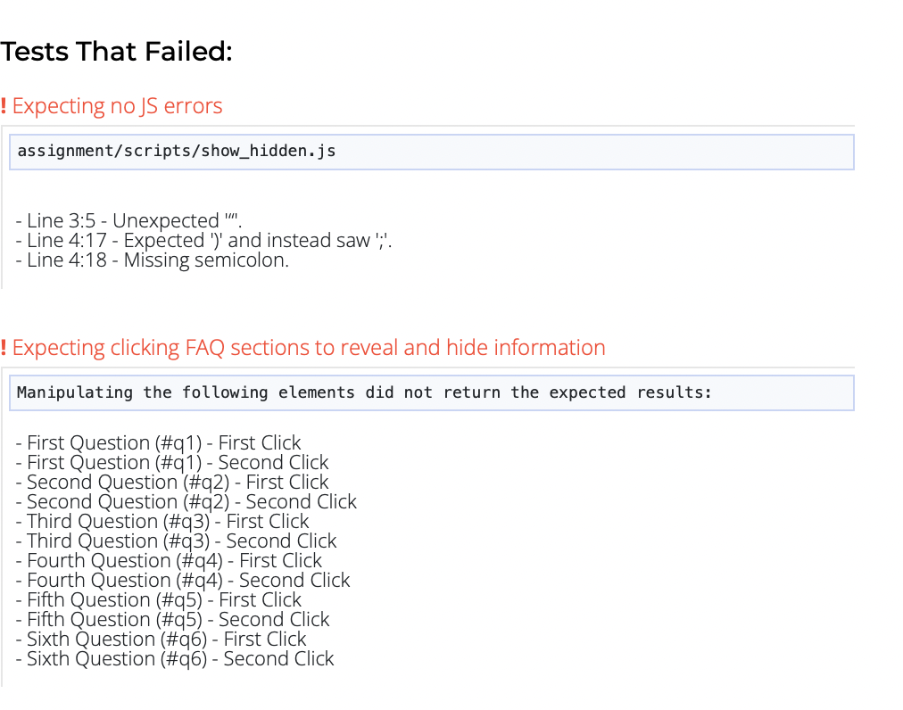 Solved Please use the format in the instructions. don't do | Chegg.com