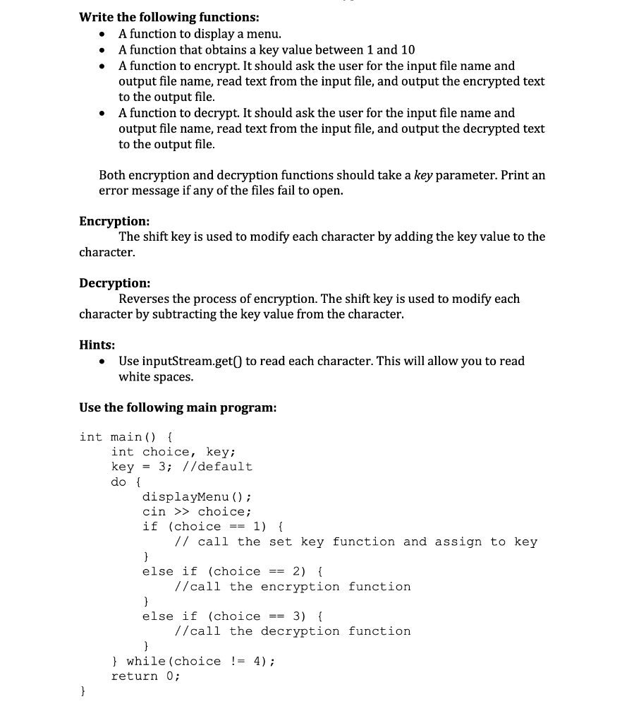 Solved Objectives: Learn about security and cryptography | Chegg.com