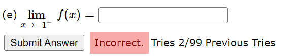 Solved Find the following limit numerically if it exists. | Chegg.com