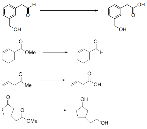 Solved Complete the following reactions with the | Chegg.com