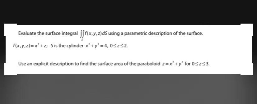 Solved Evaluate the surface integral [[f(x,y,z)ds using a | Chegg.com