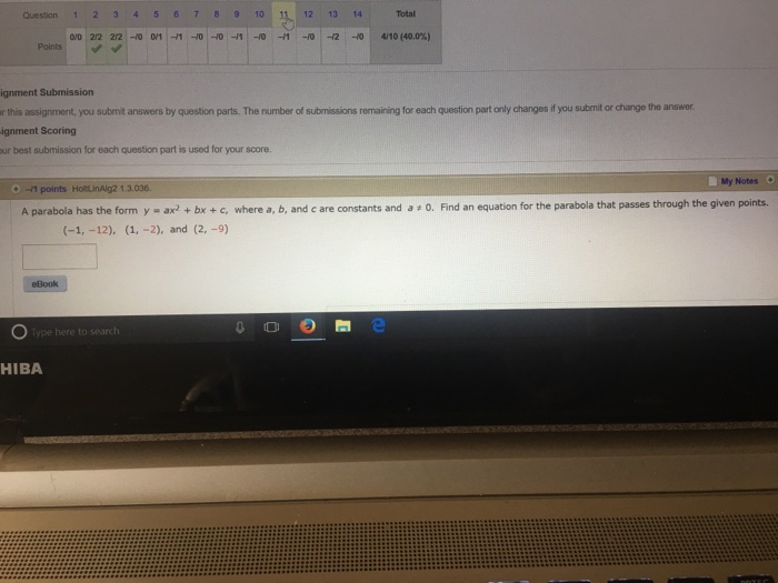 Solved Question123456789 10 12 1314 Total Points : ignment | Chegg.com