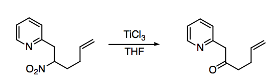 Solved TiCl3 THF O2N | Chegg.com