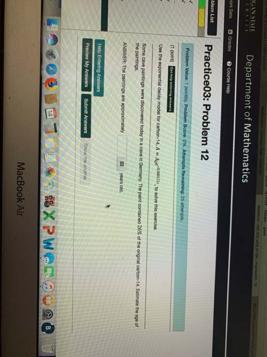 Solved GINSIAEDepartment of Mathematics Practice03: Problem | Chegg.com