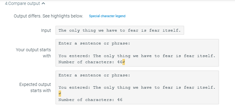 Solved 15.16 Ch 6 Warm up: Text analyzer & modifier (C++)(1) | Chegg.com