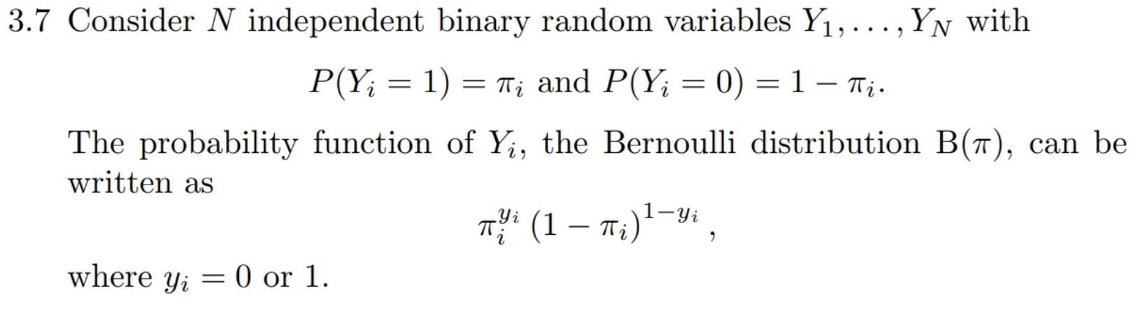 Solved Va 1 3 7 Consider N Independent Binary Random