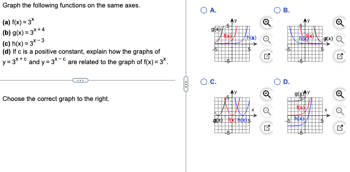 Solved Without graphing, complete the following for the | Chegg.com