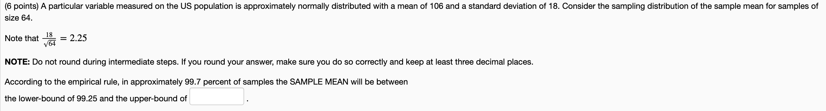 Solved (11 points) A measurement is normally distributed | Chegg.com