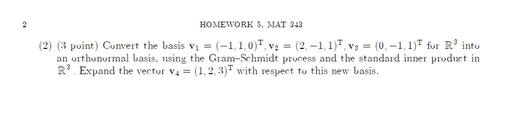 Solved (2) (3 point) Convert the basis \\( | Chegg.com