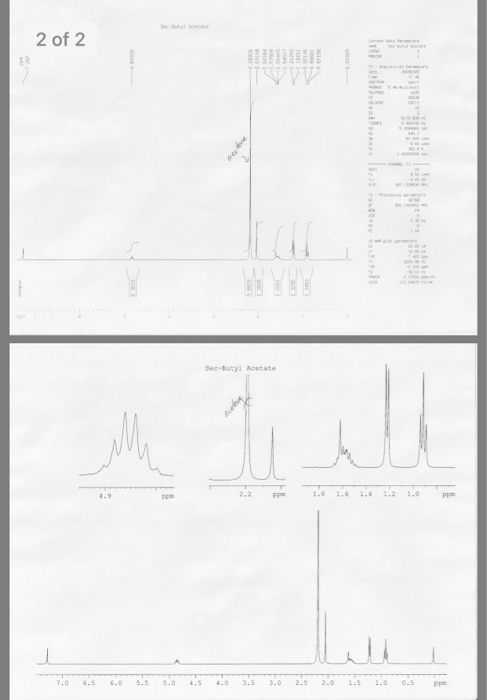 Butyl Acetate Nmr