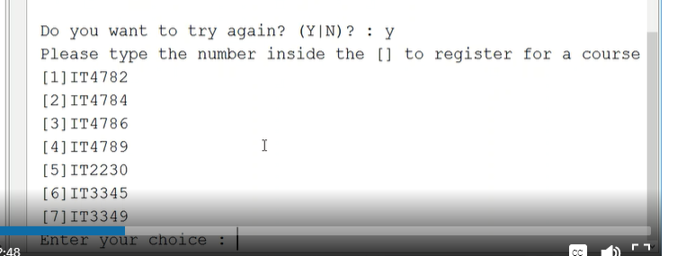 Solved create a program of a Java method in a console | Chegg.com