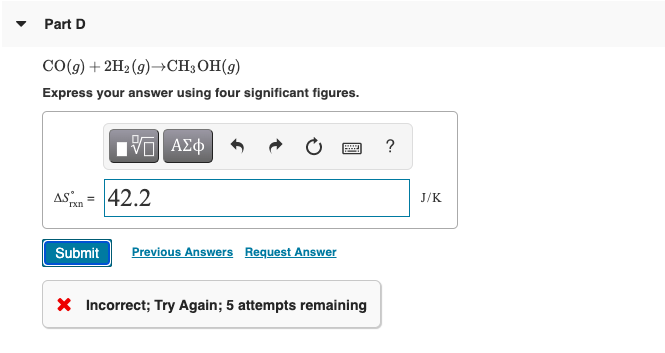 Solved Use data from Appendix IIB in the textbook to | Chegg.com