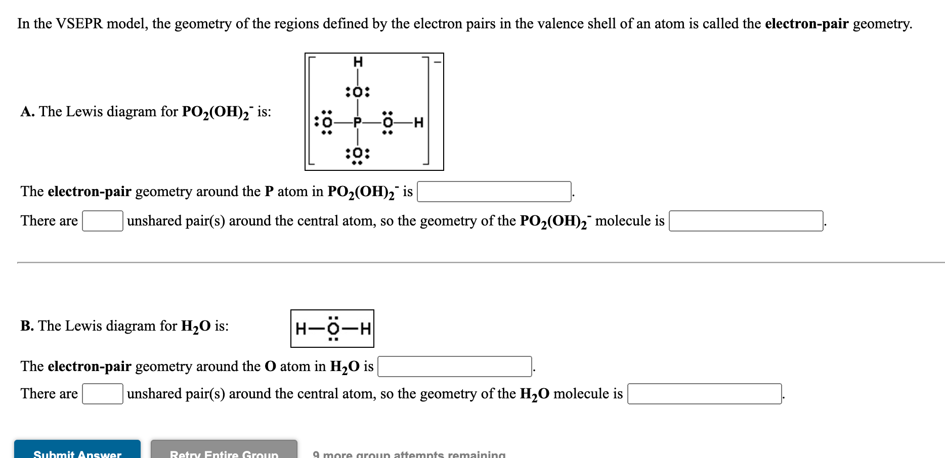 No2cl Electron Pair Geometry