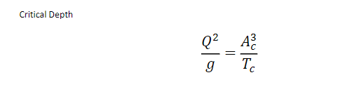 Solved Calculate the critical depth for the rectangular | Chegg.com