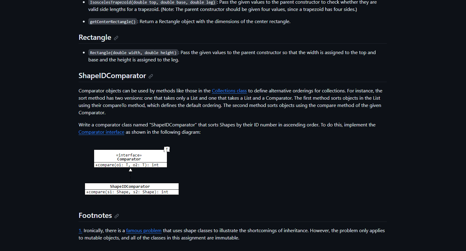Solved Every object-oriented programming course that covers | Chegg.com