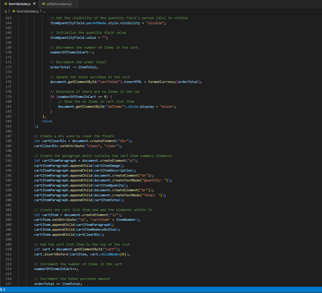 Solved All you have to do is add code to formvalidate.js. | Chegg.com