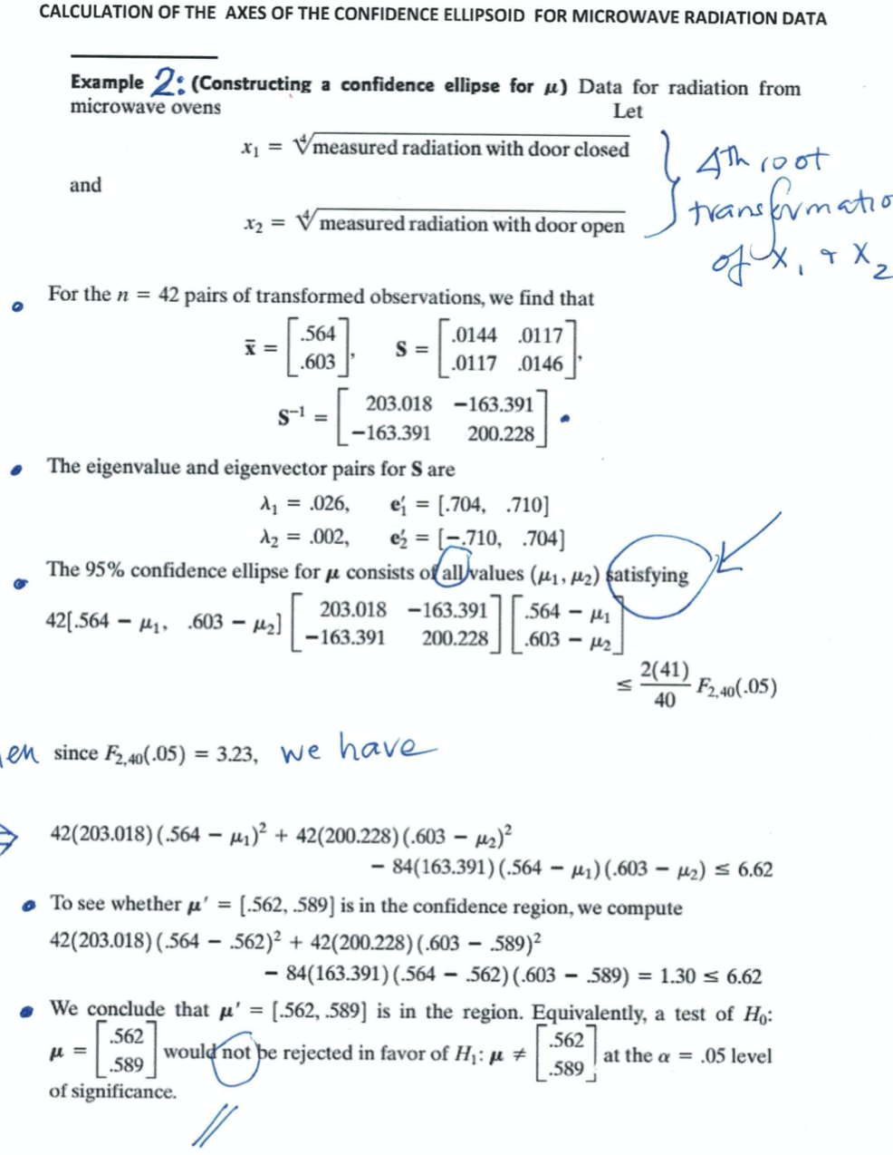 How we get the values for mu from below (.562, .589) | Chegg.com
