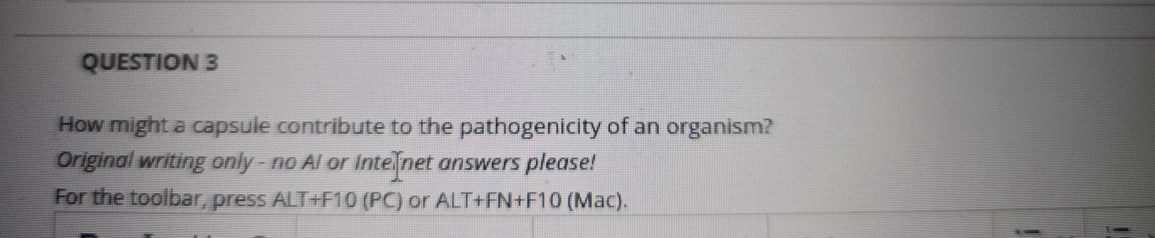 Solved QUESTION 3How might a capsule contribute to the | Chegg.com