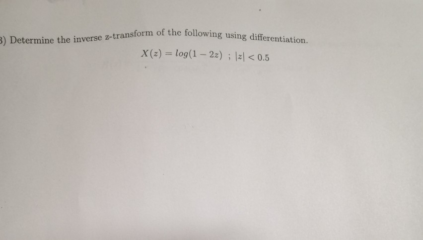 Solved nsform of the following using differentiation. B) | Chegg.com