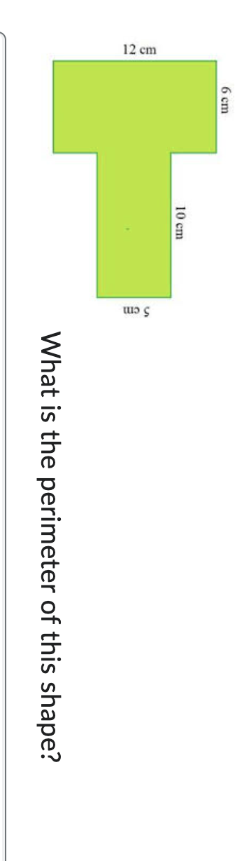 Solved Vhat is the perimeter of this shape? | Chegg.com