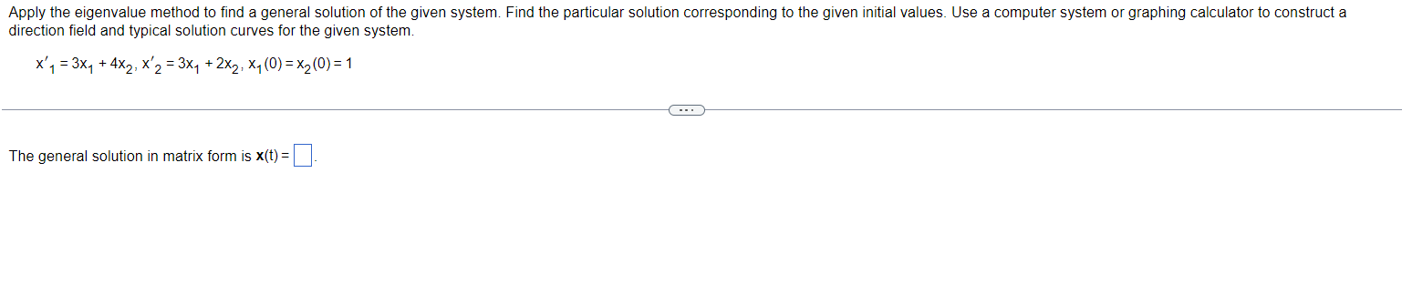 Solved direction field and typical solution curves for the | Chegg.com