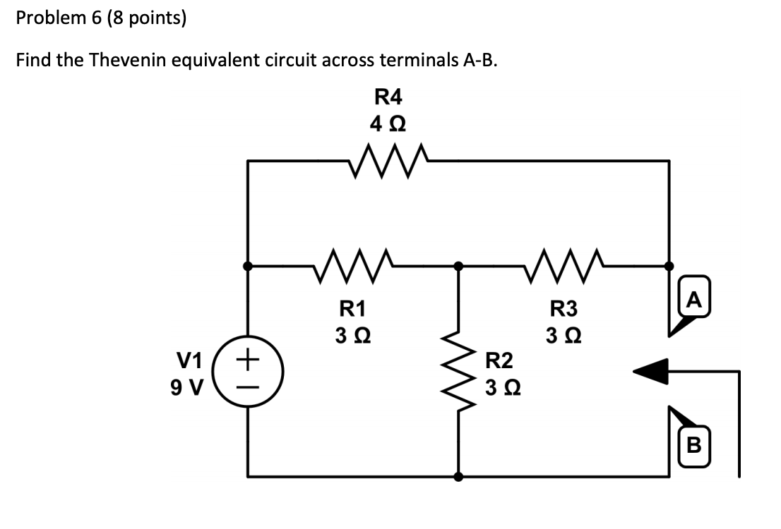 Solved Problem 5 8 Points Use Node Analysis Method To 3237
