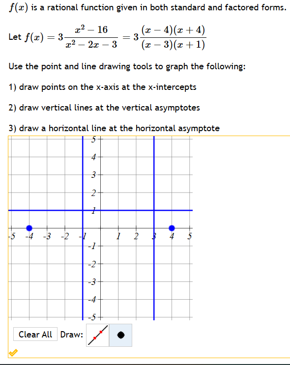 Solved \\( f(x) \\) is a rational function given in both | Chegg.com