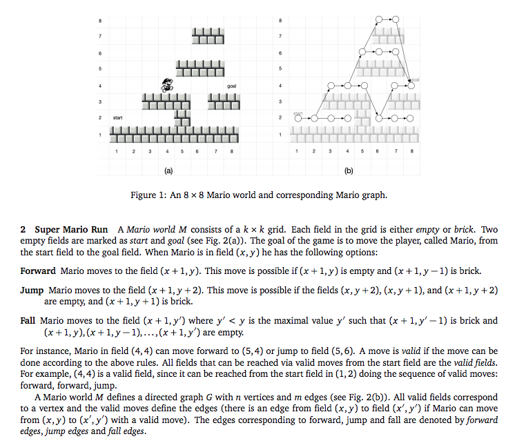 Solved 0-- 09 LLL LILLE (a) (b) Figure 1: An 8 x 8 Mario | Chegg.com