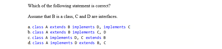 Solved Which of the following statement is correct Assume | Chegg.com