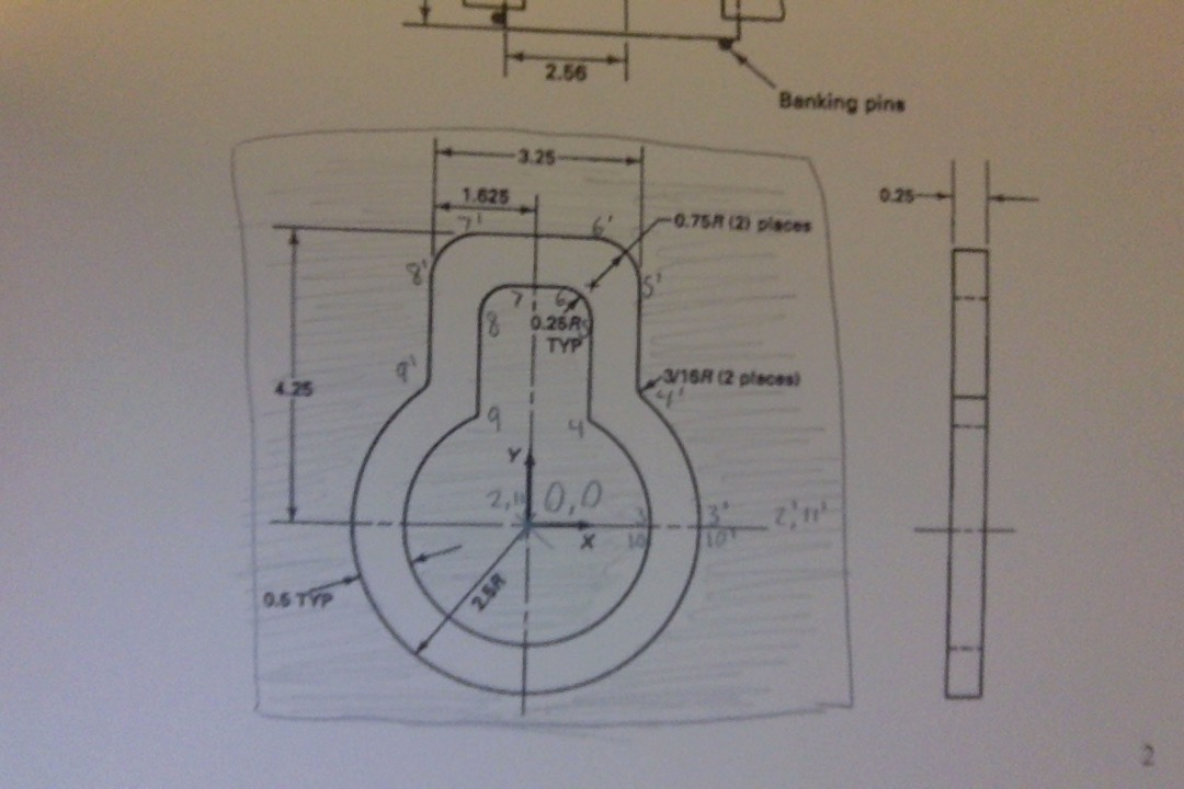 write the NC code applying cutter compensation | Chegg.com