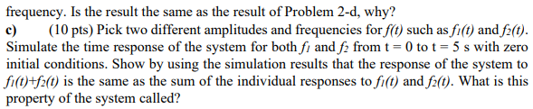 Problem 3 (25 pts). For the system in equation (1) | Chegg.com Problem 3 (25 pts). For the system in equation (1) | Chegg.com