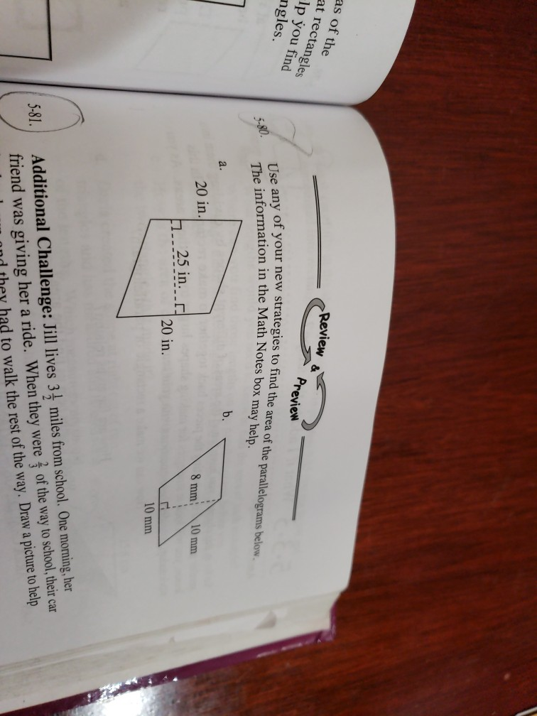 Solved as of the Review at rectangles lp you find ngles. | Chegg.com
