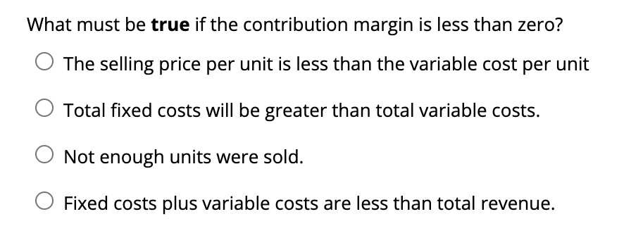 Solved Variable cost per unit can be estimated by performing | Chegg.com